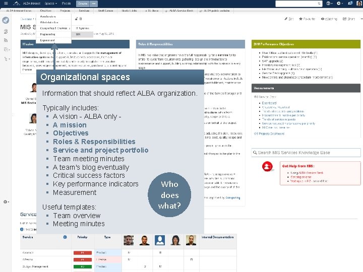 ALBA Intranet 2 0 Introduction Basics Seminar with