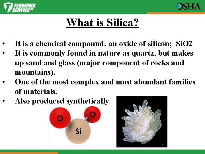 OSHAs Respirable Crystalline Silica Dust Standard The Pest