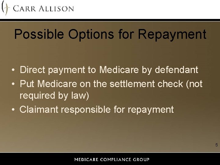 Medicare Compliance in Workers Compensation and Liability Cases