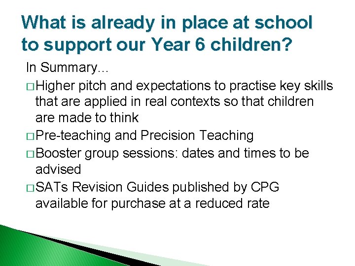 Welldon Park Primary School Welcome to our Year