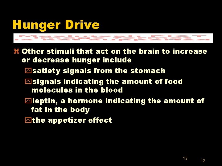 Mechanisms of Motivation 1 Motivation and Incentives z