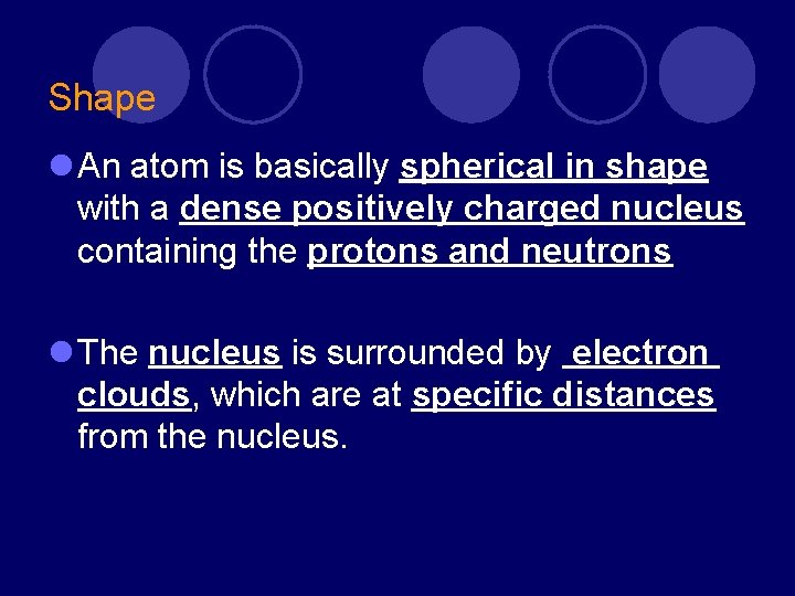 The Atom Unit 2 Topic 1 Subatomic Particles