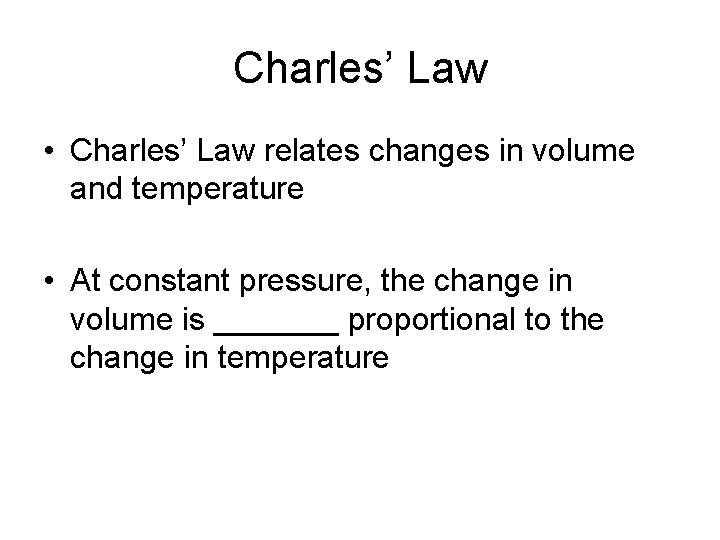 Gases and gas laws Chapter 12 Key concepts