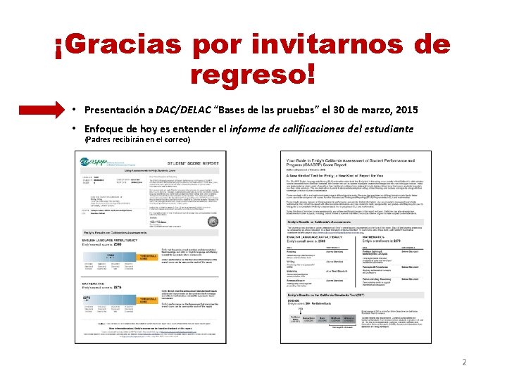 Cmo entender los resultados de SBAC CAASPP Evaluacin