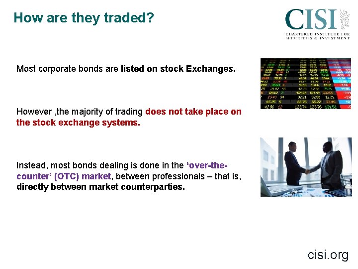 CISI Introduction to Securities Investment Topic Bonds 5