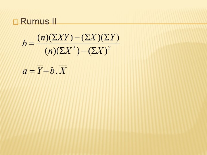 PERSAMAAN REGRESI DAN KOEFISIEN KORELASI BAHASAN Analisis Regresi