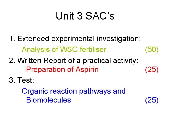 Units 3 4 CHEMISTRY Staff Ms Barth G