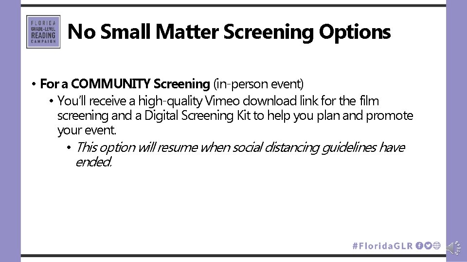 Early Learning is No Small Matter Jenn Faber