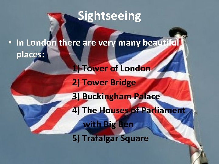 London Basic Facts London is the capital city