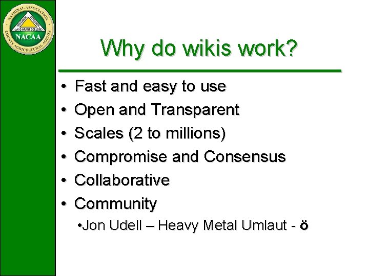 What is a Wiki and why would extension