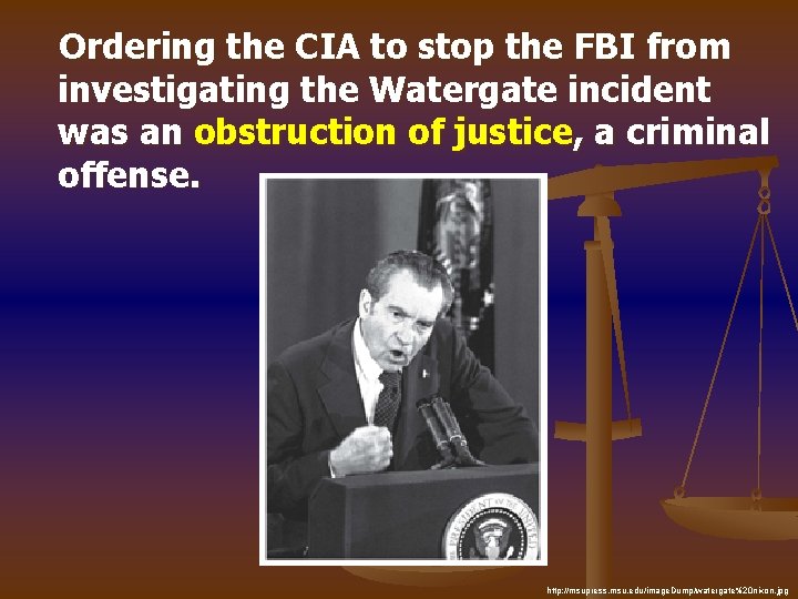 Watergate Scandal Presentation by Robert Martinez Primary Content