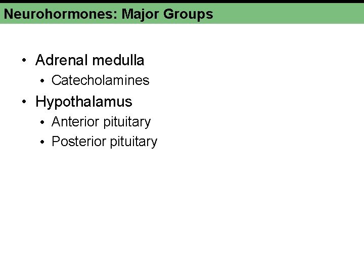 Chapter 7 b Introduction to the Endocrine System