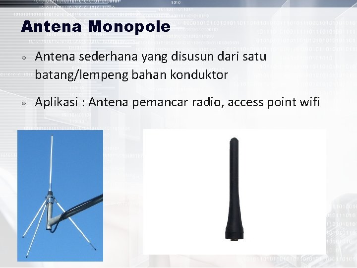 Antenna dan Propagasi Materi Konsep Dasar Antenna JenisJenis