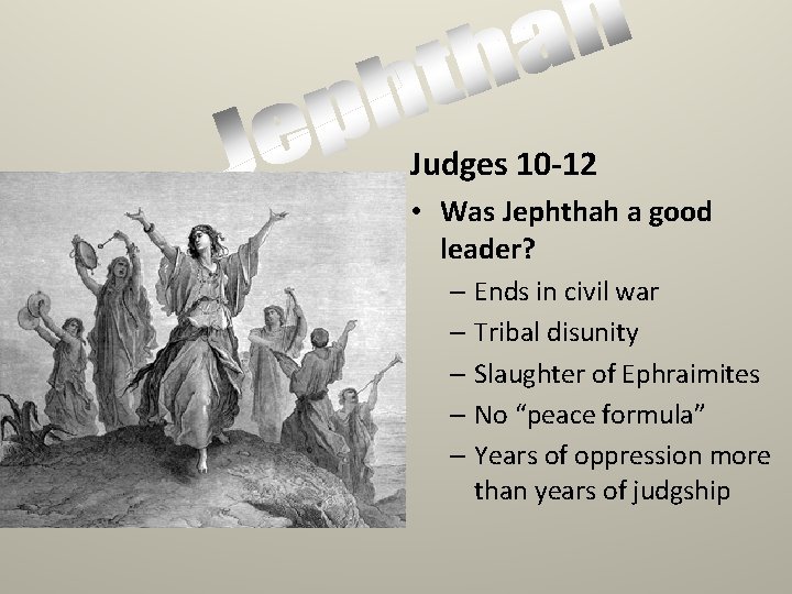 The book of judges Israels downward spiral INTRODUCTION