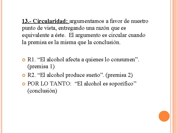 DISCURSO ARGUMENTATIVO MODOS DE RAZONAMIENTO Y FALACIAS ARGUMENTATIVAS