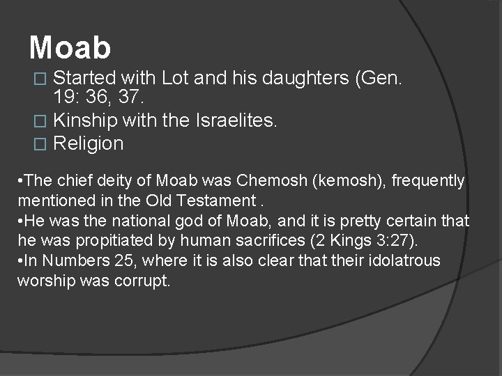 Firm Foundations BOAZ AND RUTH Lesson Titles Sunday