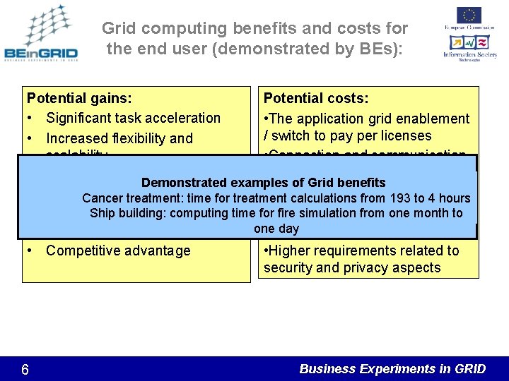 Clouds and Grid Business and market findings Karita