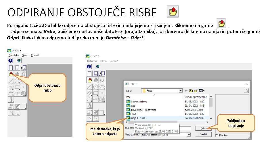 Cici CAD OSNOVE Martin Knuple OBI ZAGON PROGRAMA