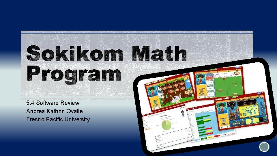 5 4 Software Review Andrea Kathrin Ovalle Fresno