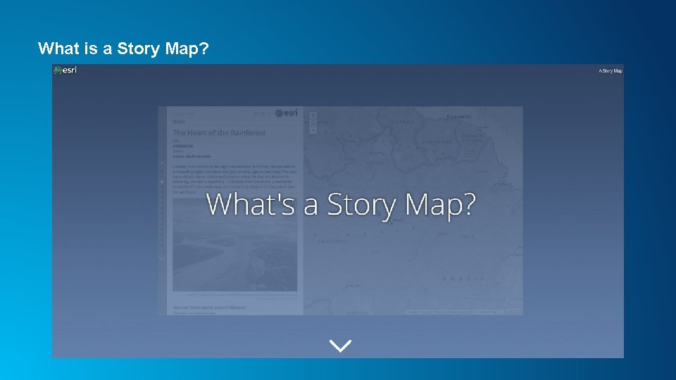 Story Maps Joanna Nishimura Agenda What is a