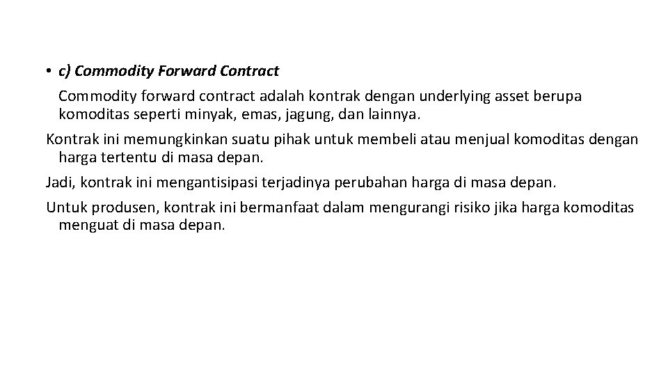 Manajemen Investasi week 11 28 Desember 2016 PENGGUNAAN