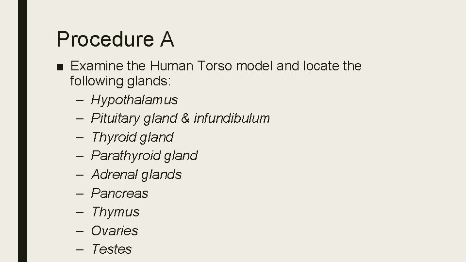 BIOL 2402 UNIT 1 Endocrine Structure Function Lab