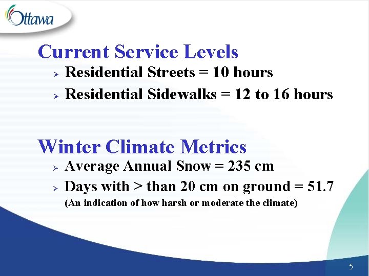 Driveway Snow Windrow Removal Department of Public Works