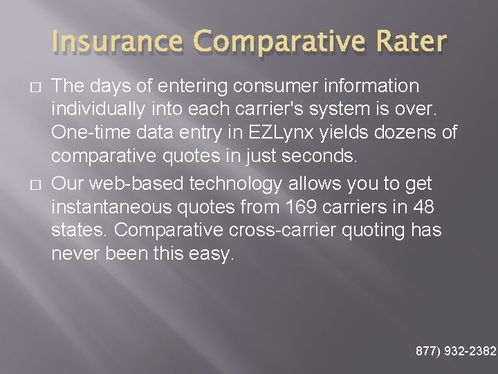 Standard Advanced Be Successful With EZLYNX Enterprise By