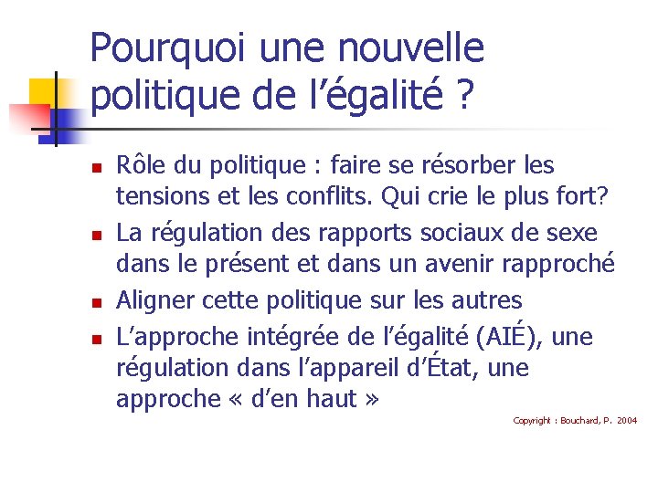 Analyse politique de contexte pourquoi une nouvelle politique