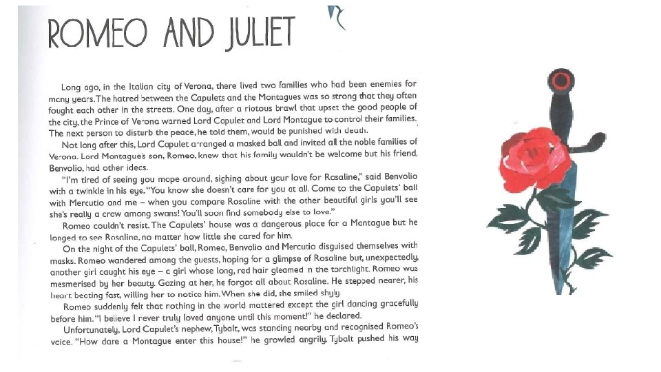 Romeo and Juliet What do you know about