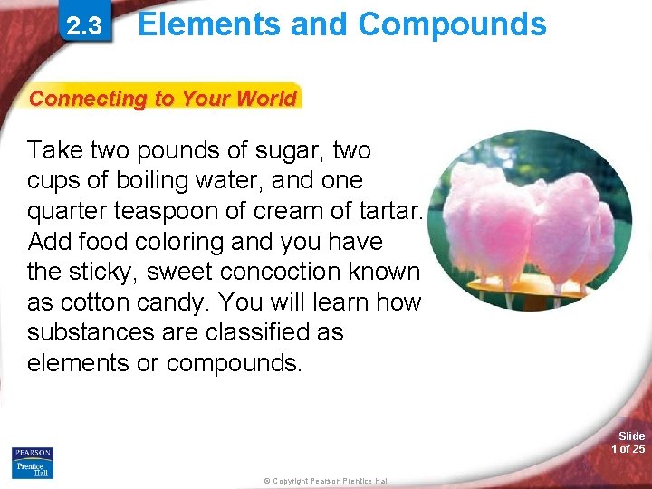 2 3 Elements and Compounds Connecting to Your