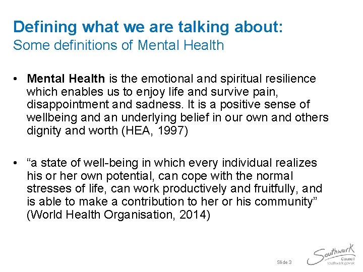 Stress Mental Health and Wellbeing in the Workplace