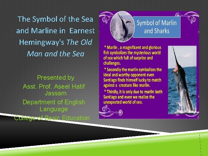 The Symbol of the Sea and Marline in