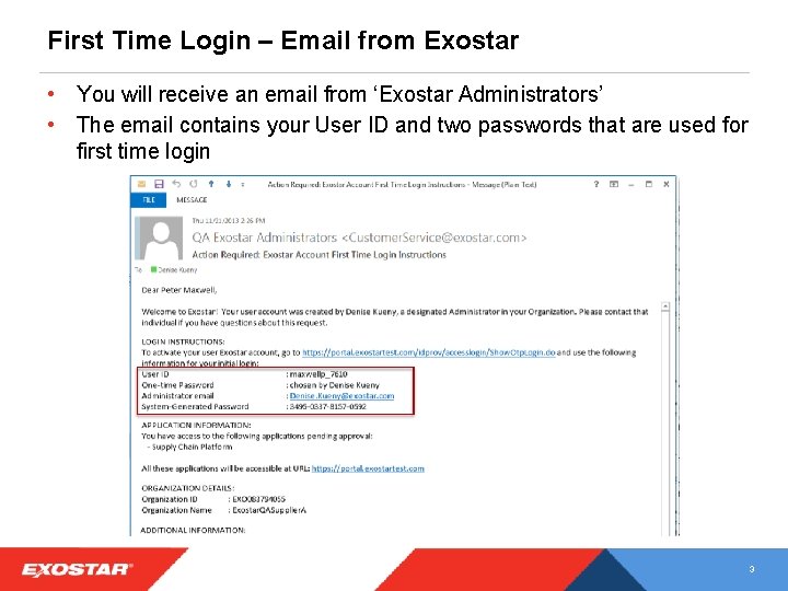 First Time Login Process Boeing 787 SCMP Training