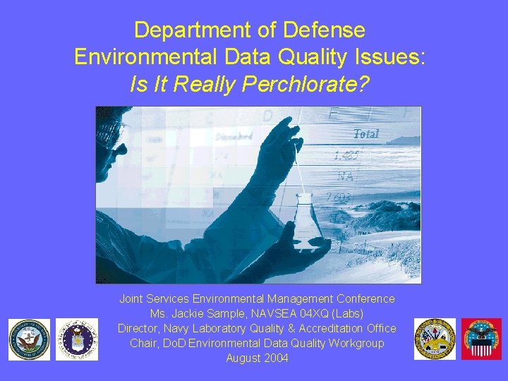 Department of Defense Environmental Data Quality Issues Is