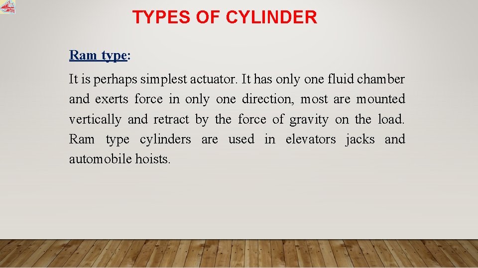 HYDRAULIC CYLINDER Master Copy for IRTMTCALD by IRICEN