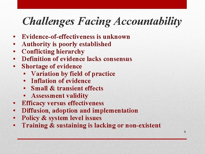 Accountability Research Sc Wk 240 Week 15 Slides
