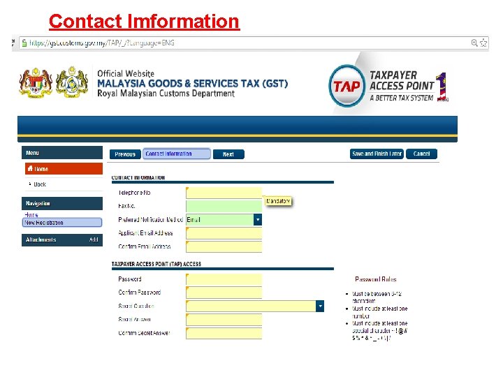 HOW TO REGISTER GOOGLE CHROME www gst customs