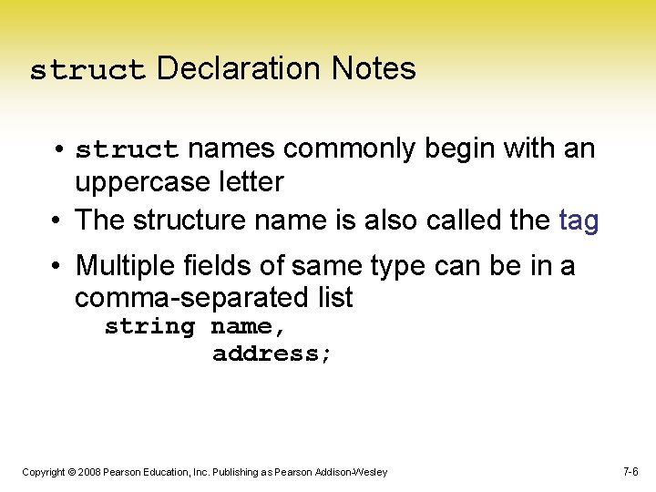 Chapter 7 Introduction to Classes and Objects Starting