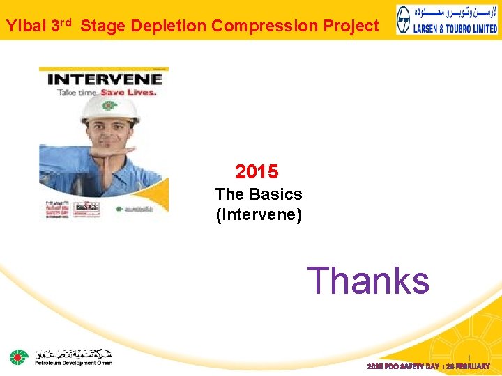 Yibal 3 Rd Stage Depletion Compression Project 2015