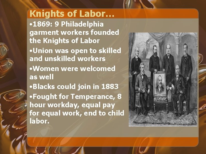 Labor Strives to Organize Bell Ringer What do