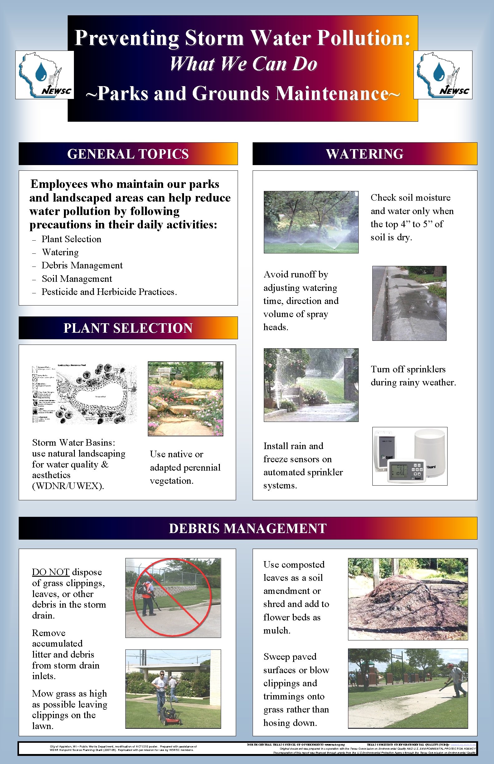 Preventing Storm Water Pollution What We Can Do