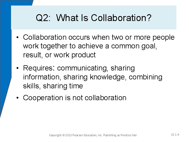Chapter Extension 1 Improving Your Collaboration Skills Study