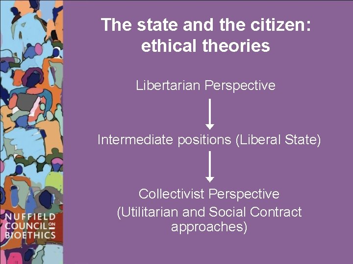 An ethical framework for public health Professor Tom