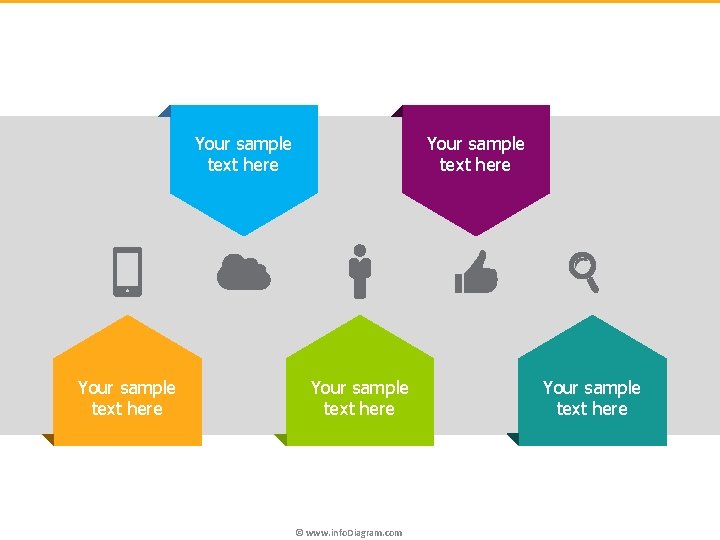 Infographics diagrams flat style Editable Power Point visuals