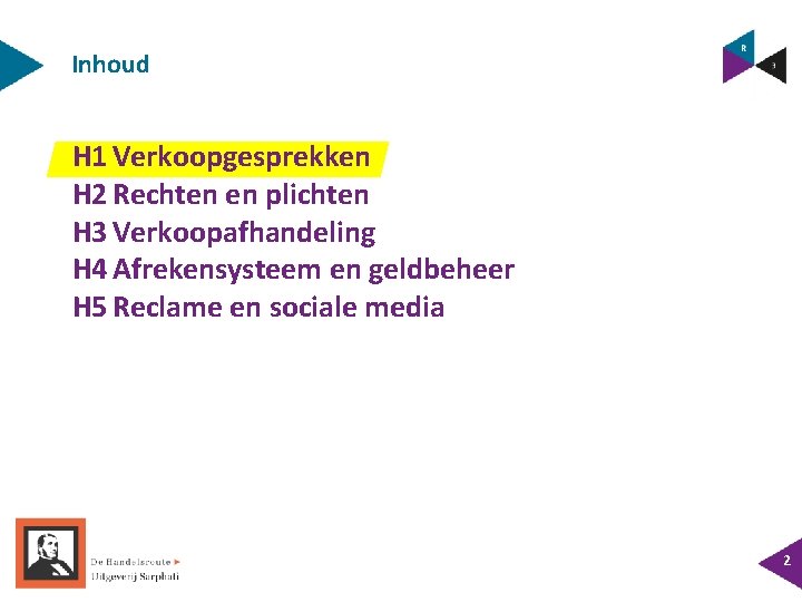 Verkoop Hoofdstuk 1 Verkoopgesprekken Wat heb ik in