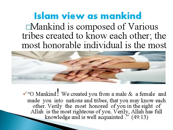 www dawahmemo com Islam is submission and obedience