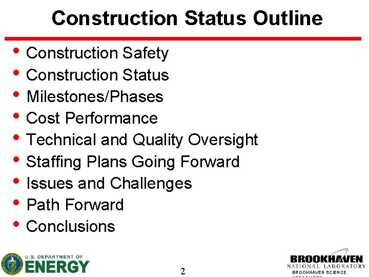Ring Building Construction Status Steve Sawch Assistant Director