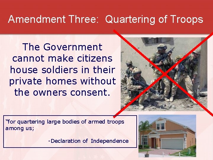 Bill of Rights Classifying your rights Bill of