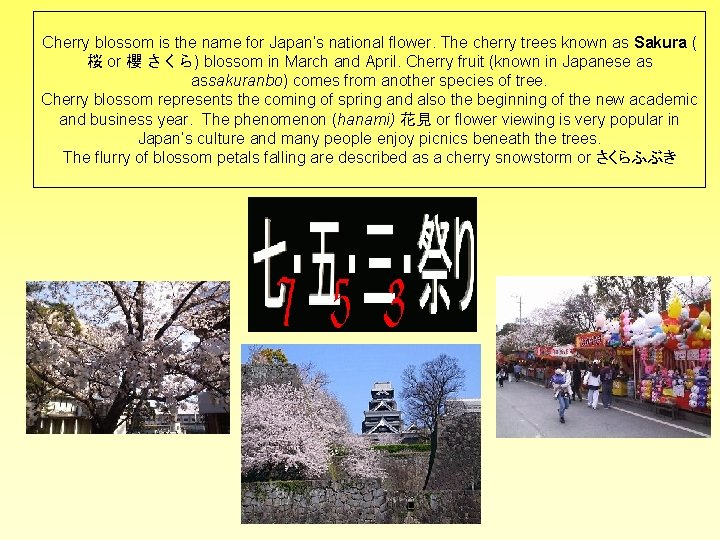Japanese is spoken by over 130 million people